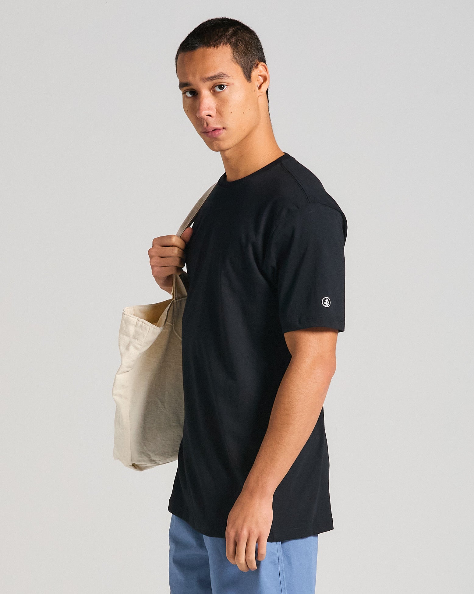 Camiseta Volcom Solid Stone Preta - Volcom Brasil - Loja Oficial