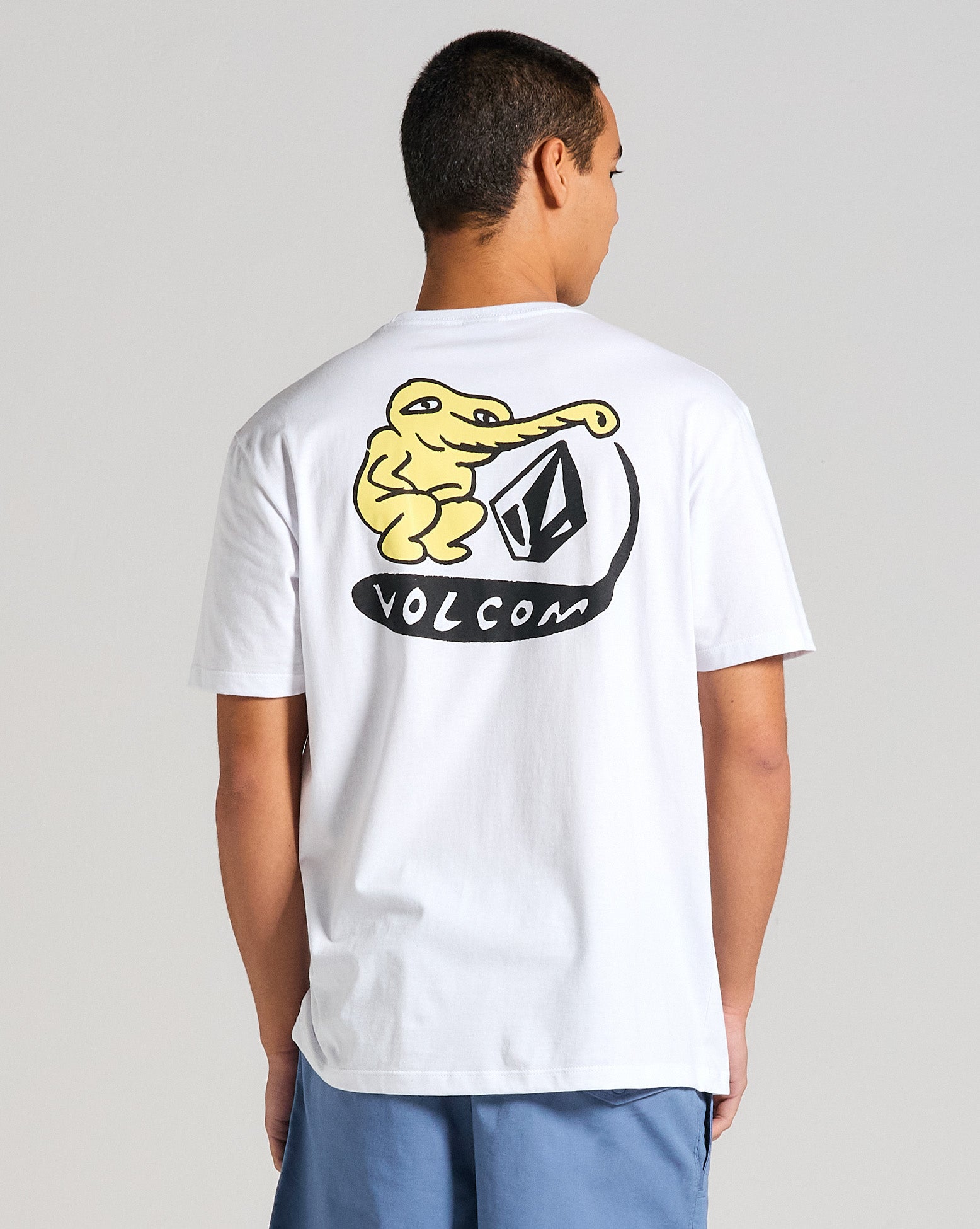 Camiseta Volcom Santi Stoned Branca - Volcom Brasil - Loja Oficial