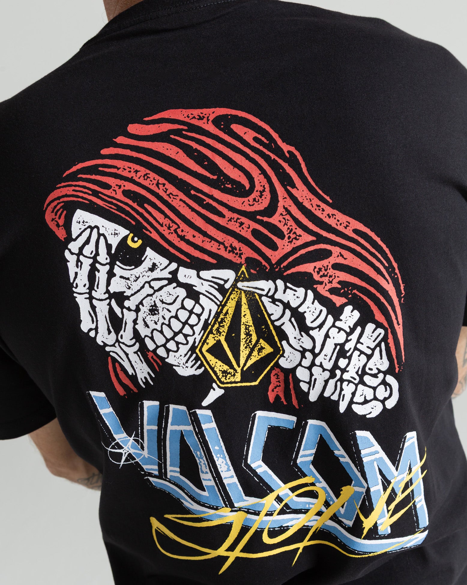 Camiseta Volcom Dropped Preta - Volcom Brasil - Loja Oficial